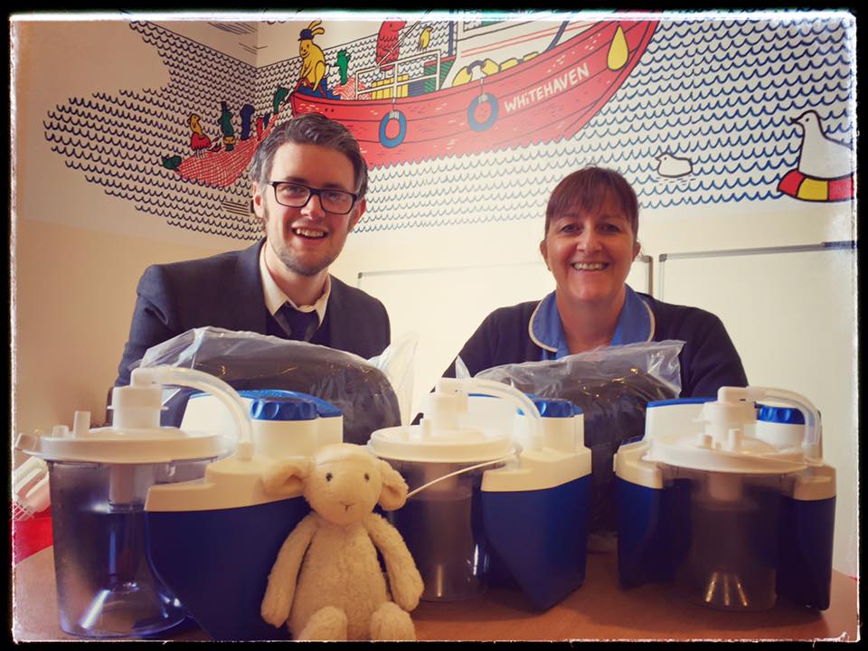 3 new suction machines for children with tracheostomy’s - Team Evie