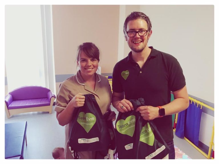 Parent Packs to Ward 2a & PICU at the RVI - Team Evie