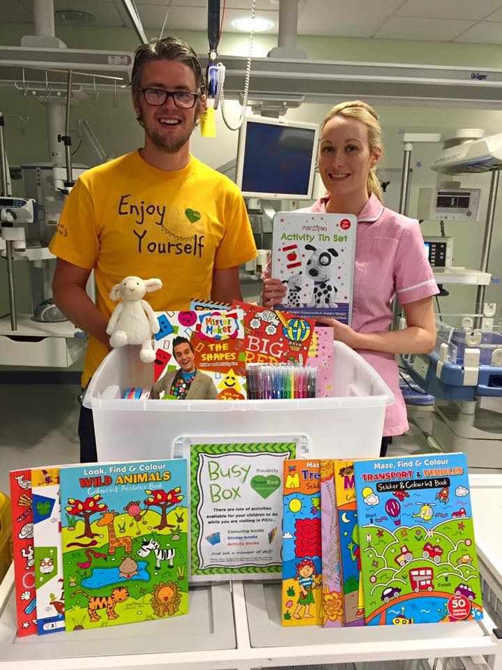 ‘Busy Box’ for PICU - Team Evie