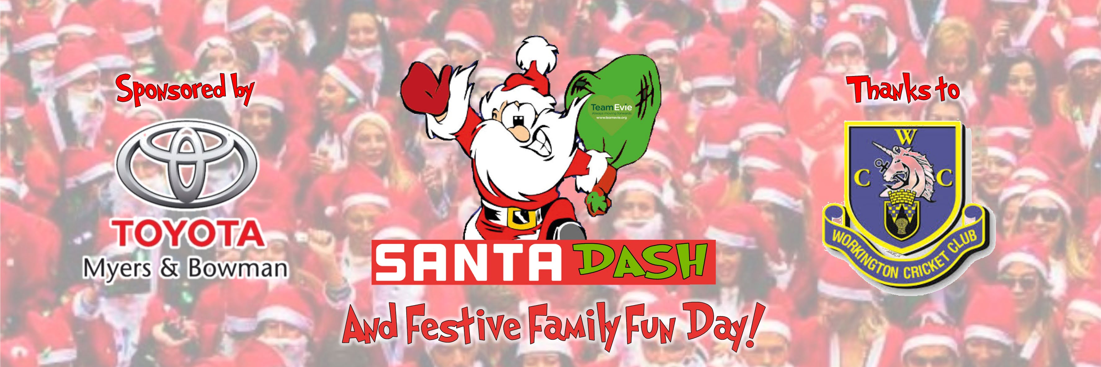 Santa Dash & Festive Family Fun Day - Team Evie